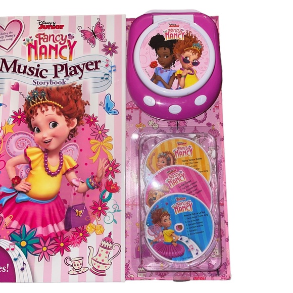 Disney | Toys | Fancy Nancy Music Player Storybook Pink Girls Disney ...